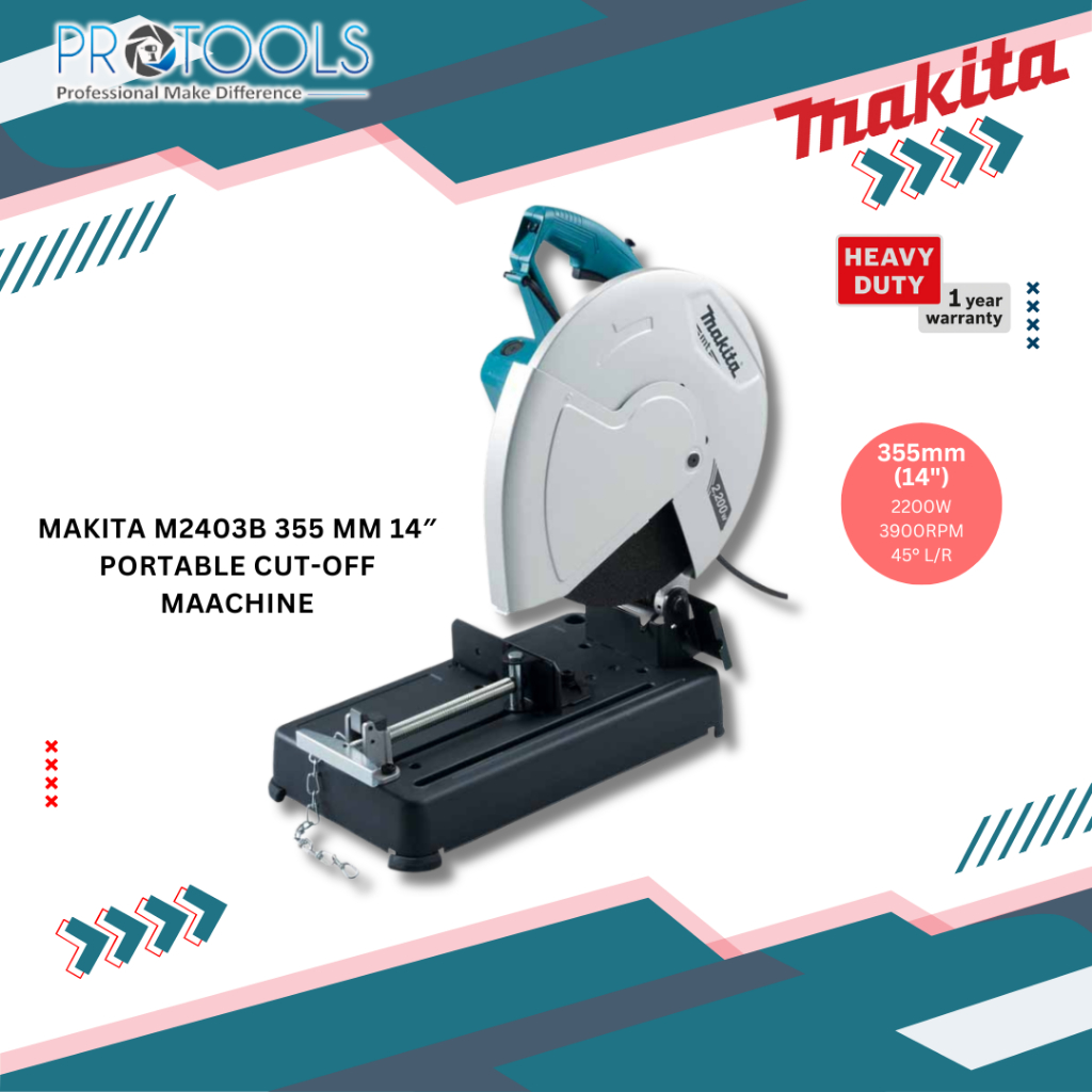 Makita M2403B Portable Cut Off Machine - 355mm | Shopee Malaysia