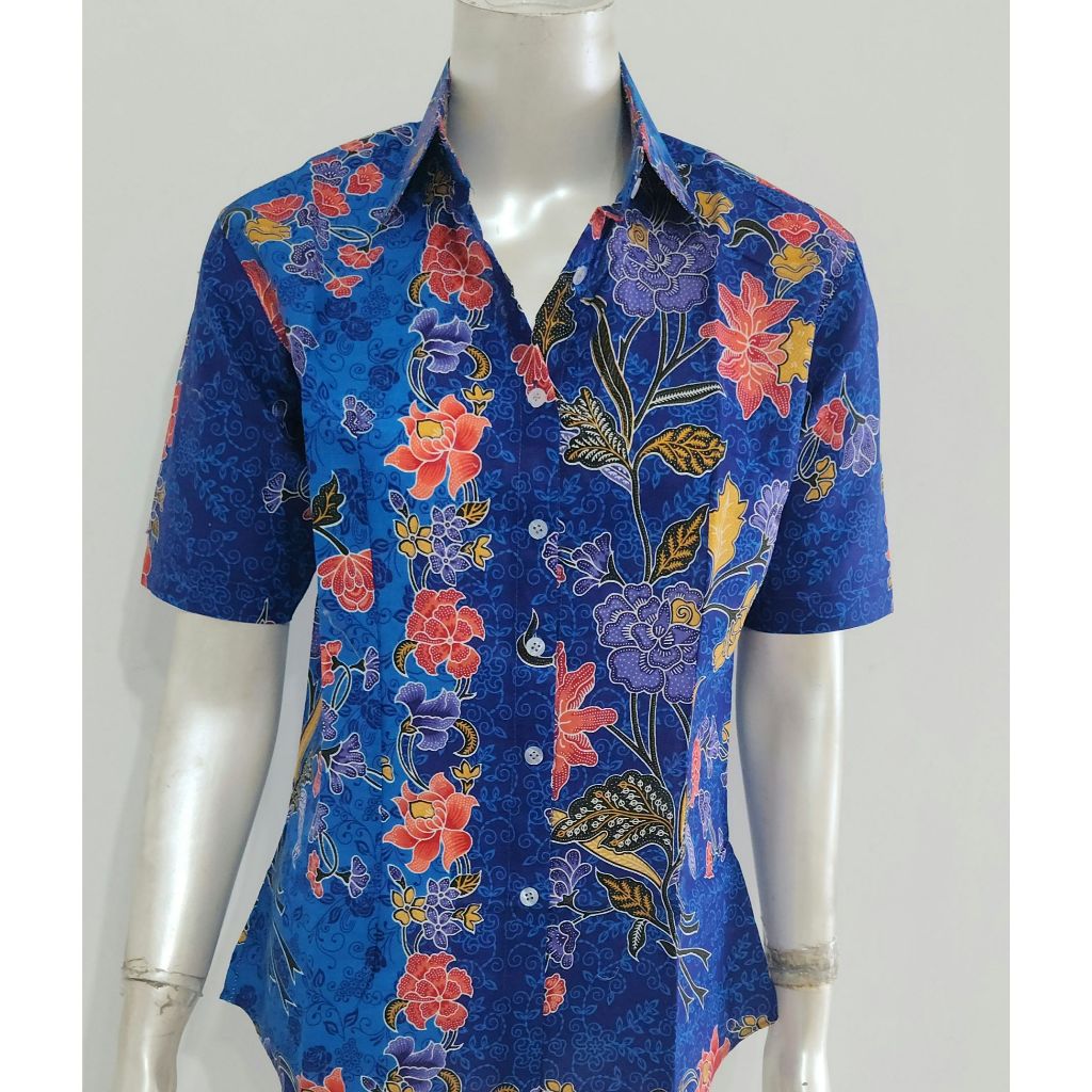 (READY STOCK) SW0086GSA Batik Ladies Blouse Batik Made In Malaysia ...