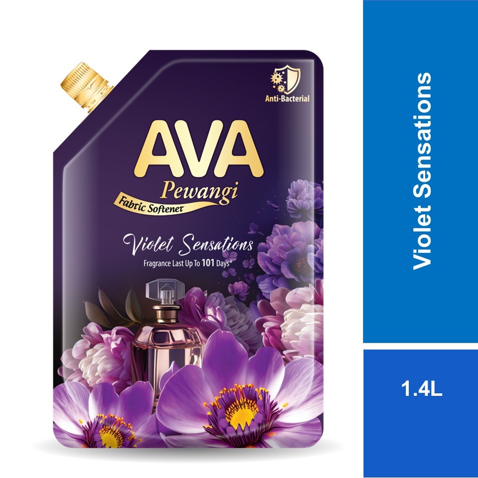 AVA Pewangi Fabric Softener Violet Sensations 1.4L | Shopee Malaysia