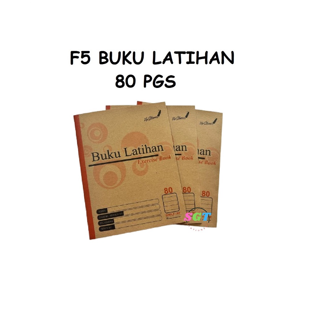 F5 Buku Latihan / Exercise Book 80 Pages - 1 Unit | Shopee Malaysia