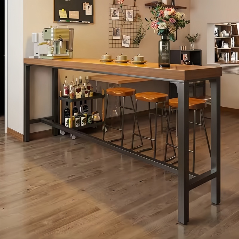 Luxury Wall Bar Tables Modern Bar Furniture Home Balcony High Table ...