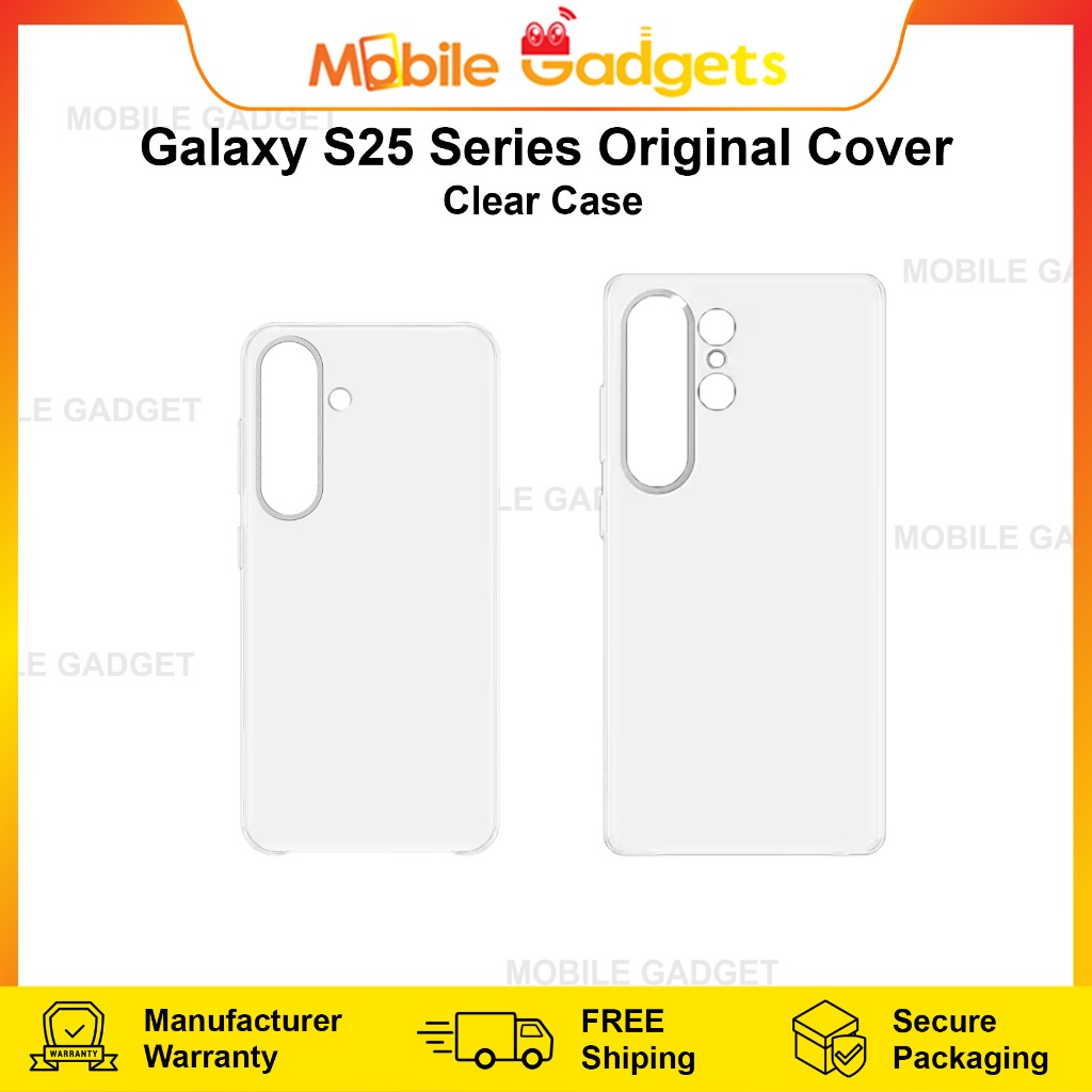Samsung Galaxy S25 / S25+ / S25 Ultra Original Casing | Clear/Clear ...