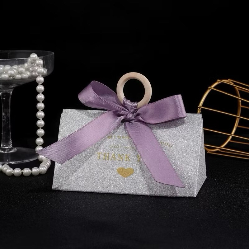 Glitter Gift Box Wedding Door Gift Box Candy Box Party Gift Box ...