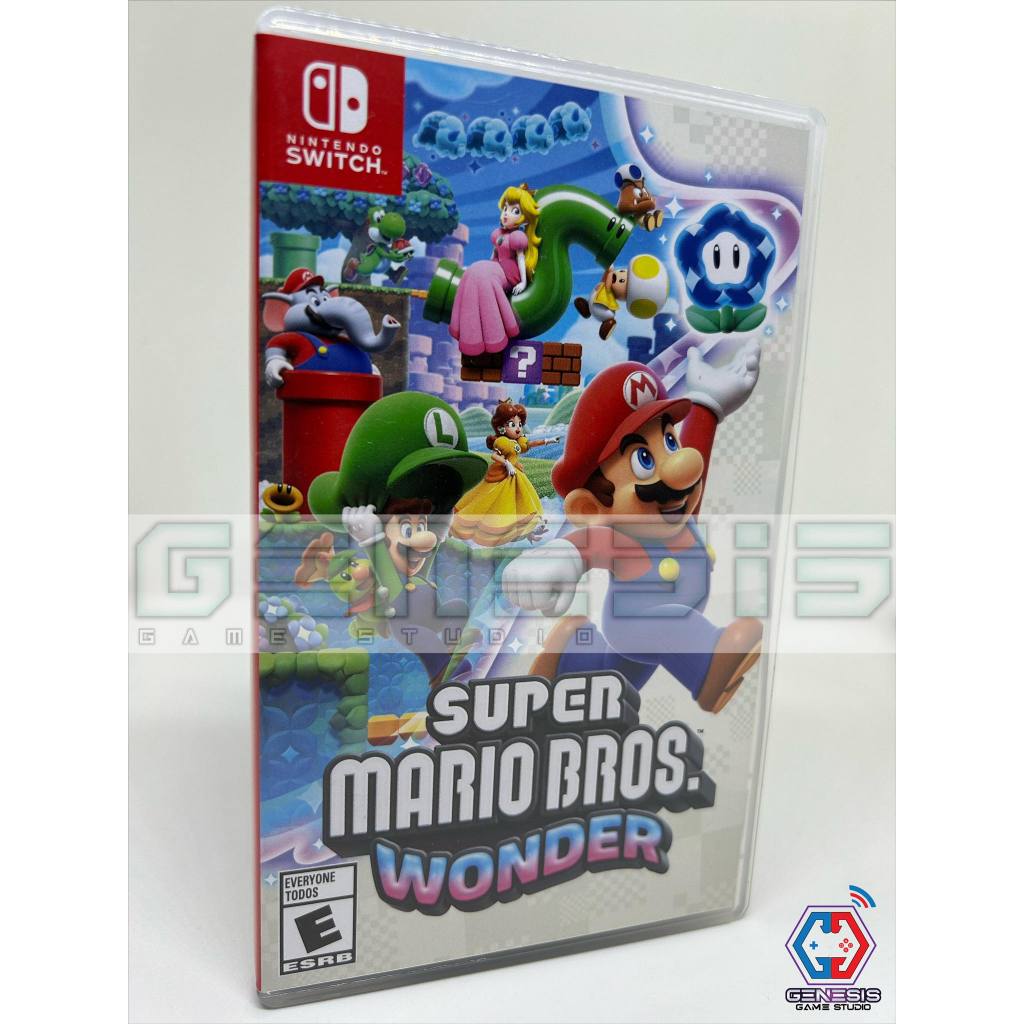 [USED US/中文/ENG] NSW Super Mario Bros Wonder 超级马力欧兄弟惊奇 - Physical ...