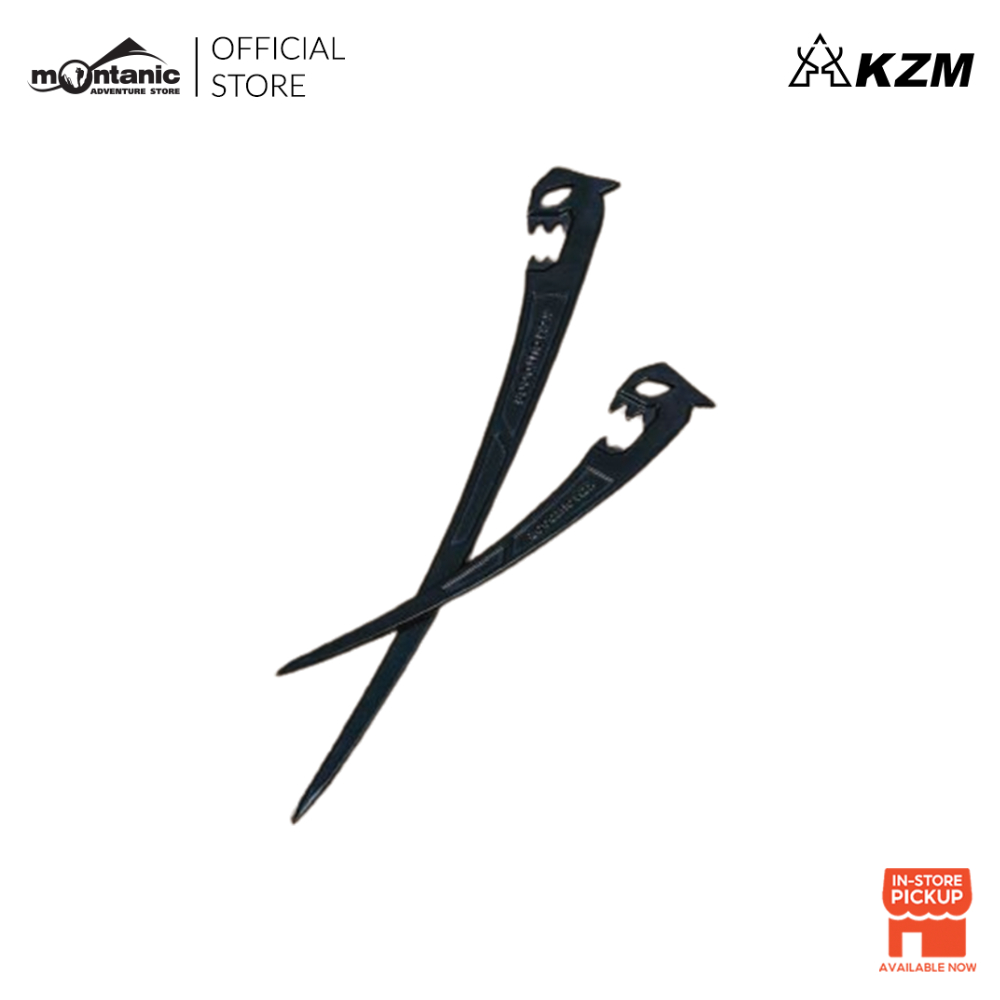 KZM Venom Peg 230mm / 330mm - High-Strength Cast Iron, Sturdy Support ...