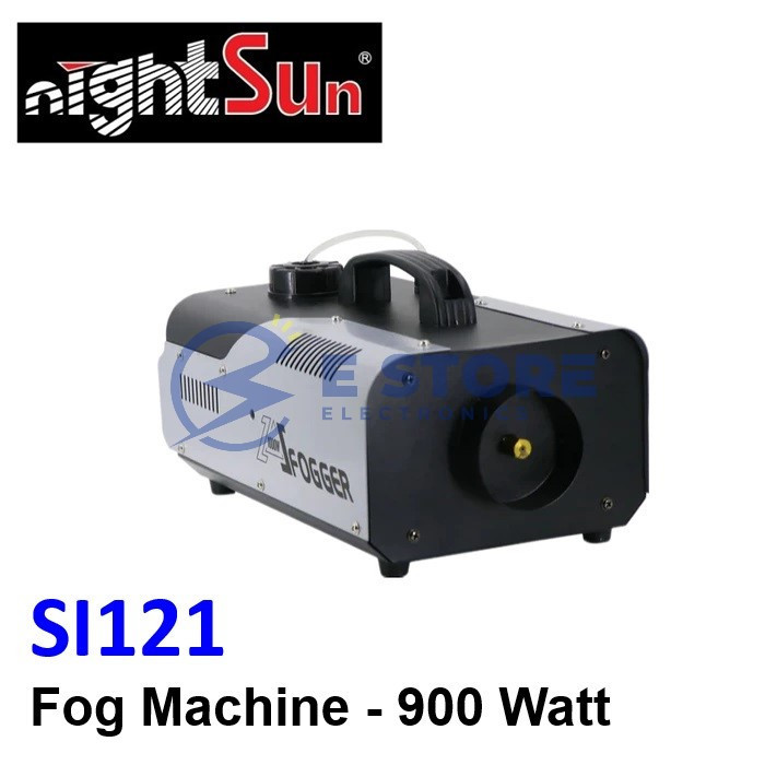 Nightsun SI121 Fog Machine with Wired & Wireless Controllers (900 watt ...