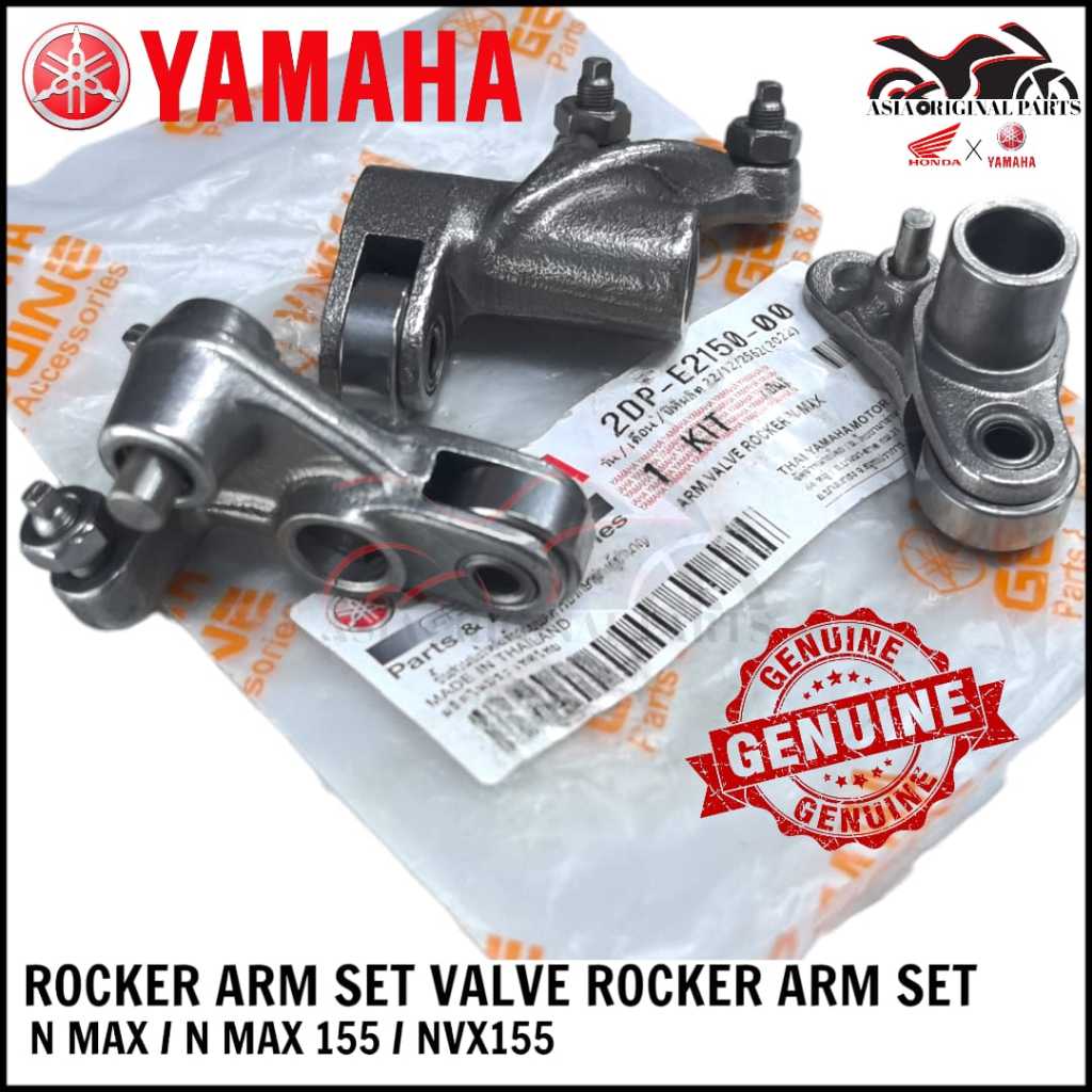 ORIGINAL THAILAND YAMAHA N MAX NVX 155 V1 ROCKER ARM SET VALVE ROCKER ...