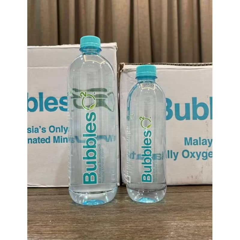 1CTN Bubbles O2 Naturally Oxygenated Mineral Water (800ml) READY STOCK ...