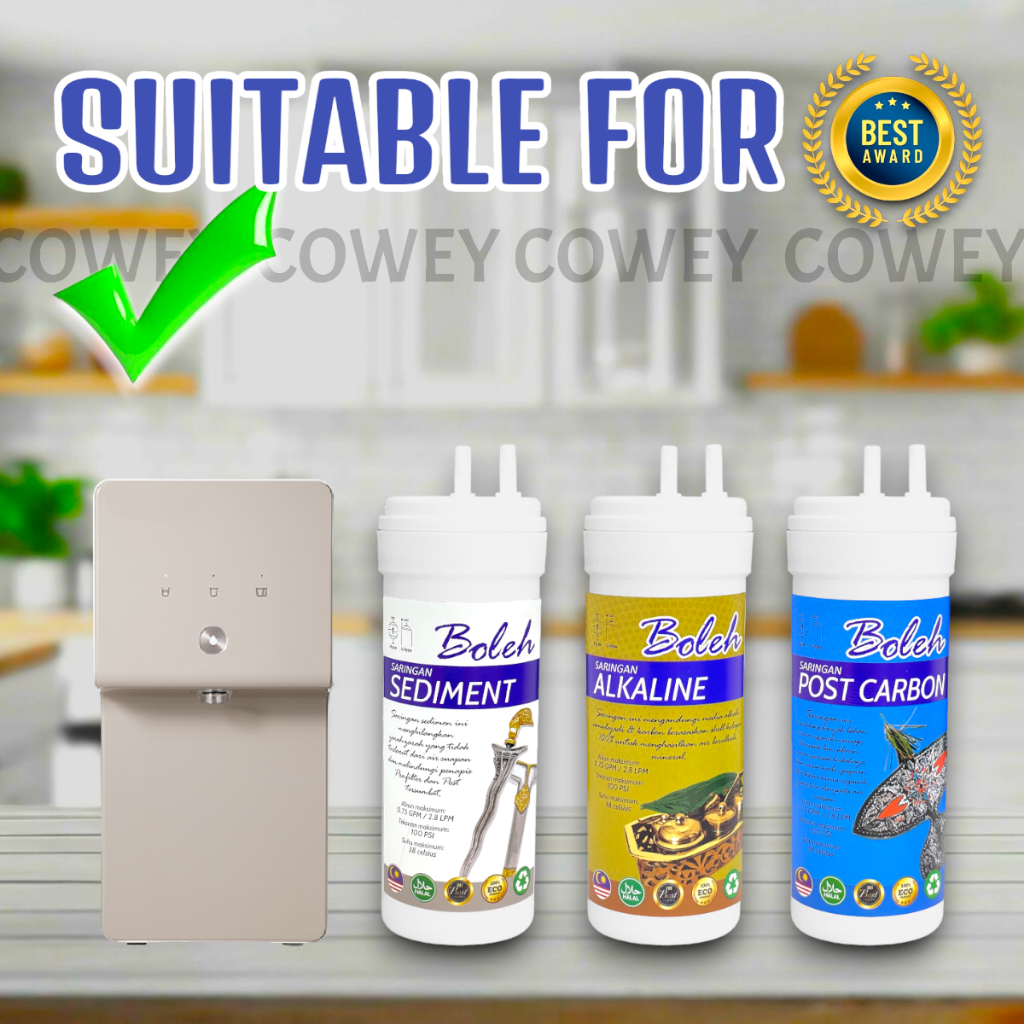 Korean Halal Alkaline Water Filter For Coway Inception / AIS / Dazzie ...