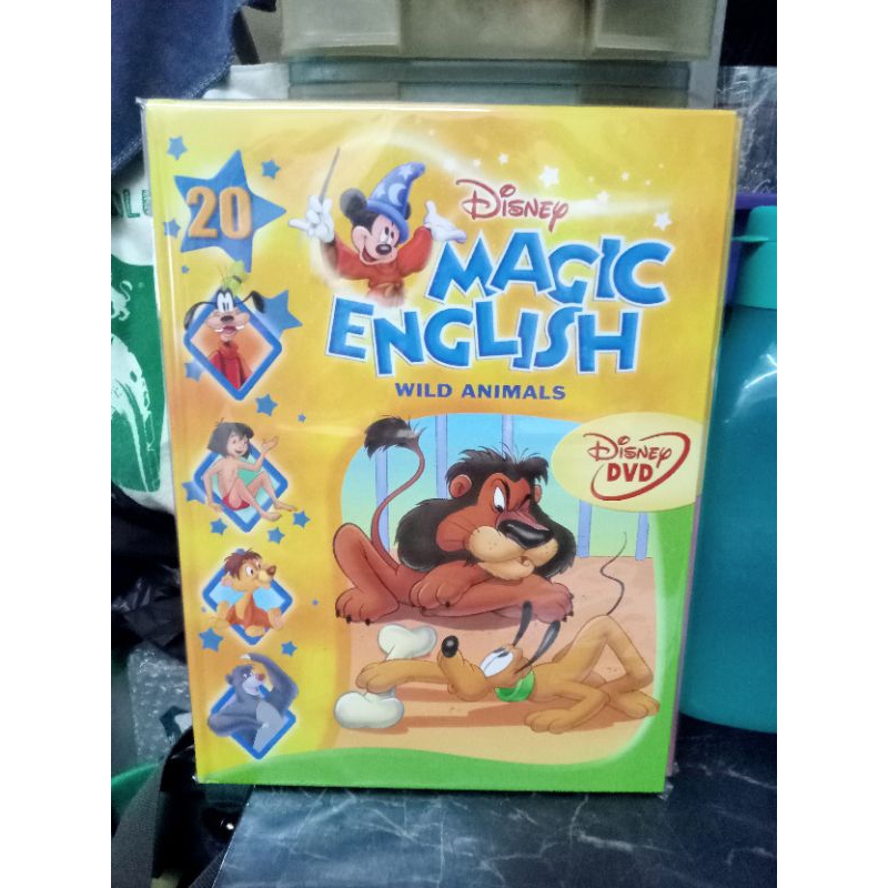 Disney Grolier Magic English Book - Wild Animals | Shopee Malaysia