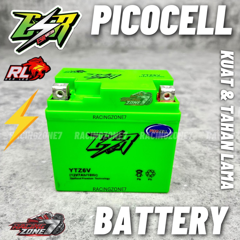 ”WARRANTY 9 BULAN” ESR MOTOR BATTERY ESR MOTOR BATTERY PICOCELL YTZ5S ...