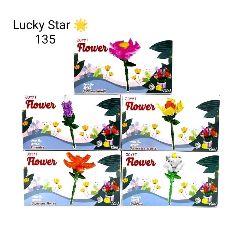 LEGO JOYIT . Flower Block / 花之积木 ( Ready Stock ) | Shopee Malaysia