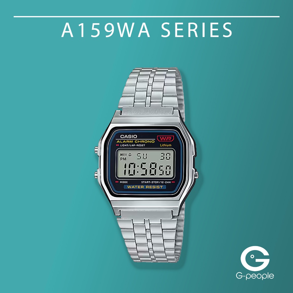 CASIO A159WA-N1 / A159WA DIGITAL WATCH 100% ORIGINAL | Shopee Malaysia