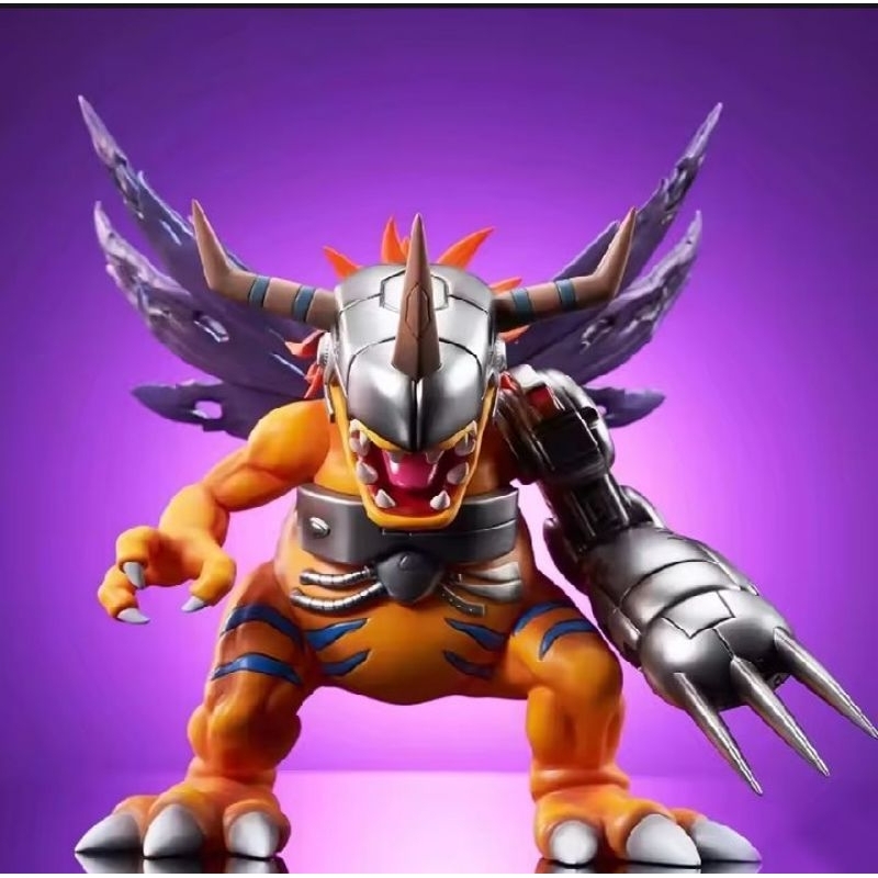 Digimon Adventure Metal Greymon 18cm | Shopee Malaysia