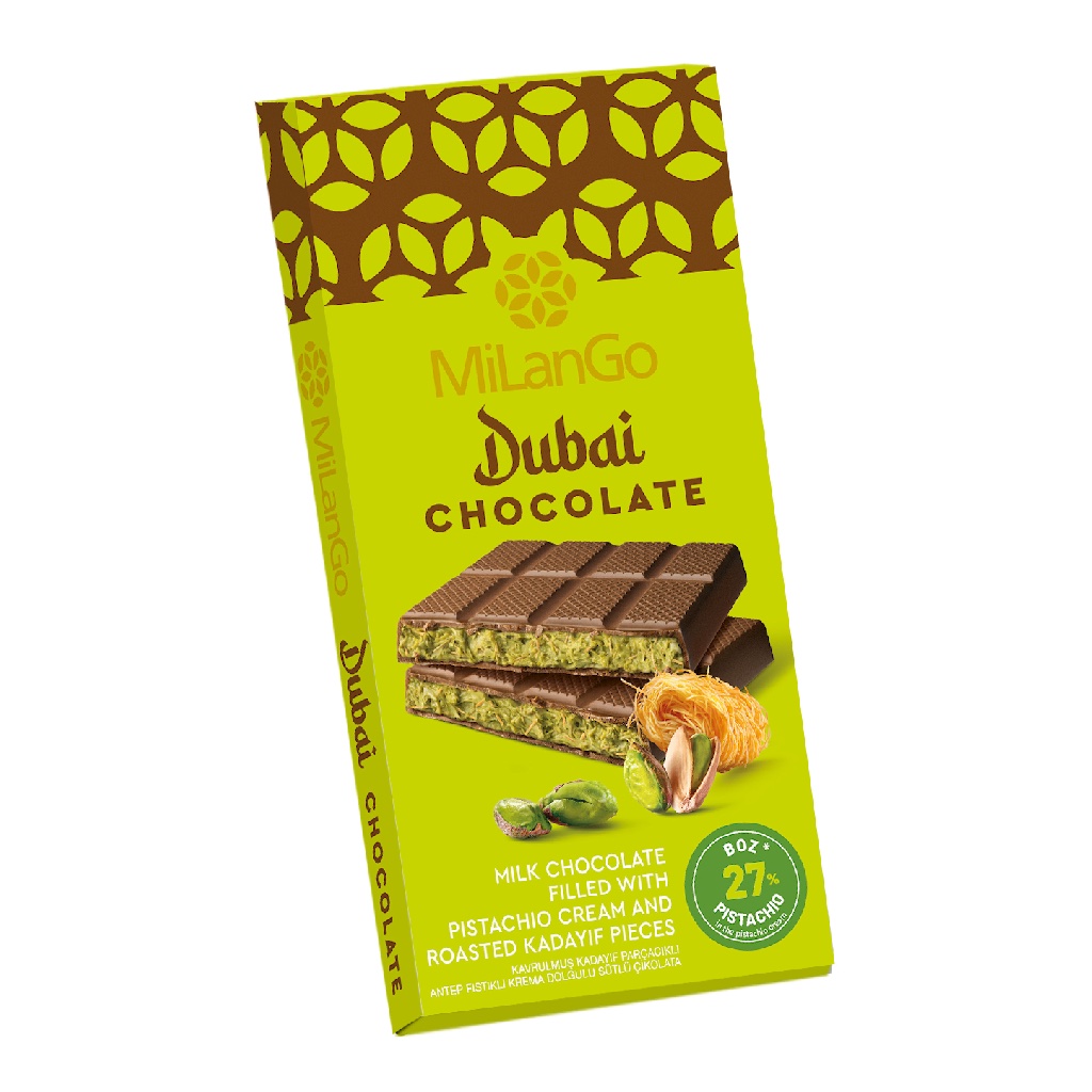 Milango Chocolate Dubai (122g) (Milango Coklat Dubai (122g)) | Shopee ...