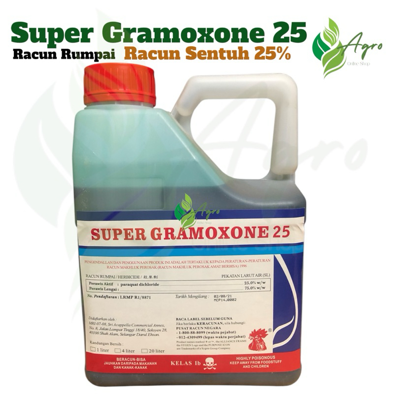 Racun Sentuh 25% 4L|Racun Lalang&Rumput Sambau | Shopee Malaysia