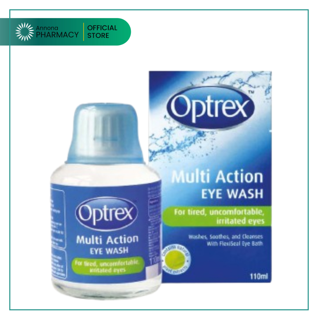 OPTREX Multi Action Eye Wash 110ml | Shopee Malaysia