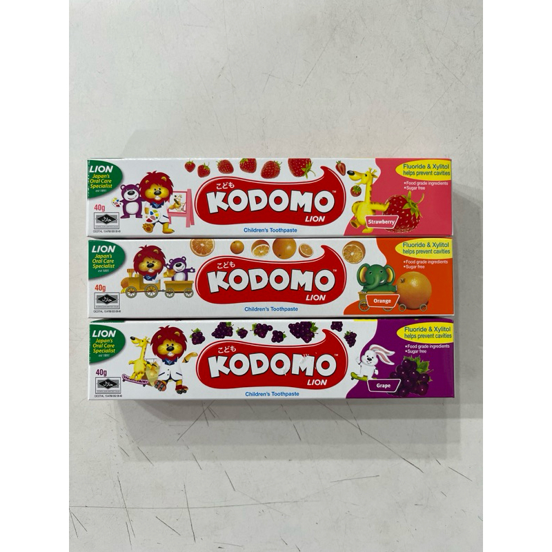 Kodomo Lion Kids Toothpaste 40g | Shopee Malaysia