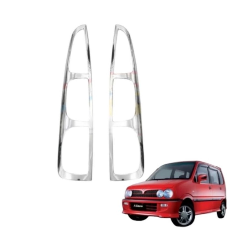Tail Lamp Cover Chrome Perodua Kenari Set | Shopee Malaysia