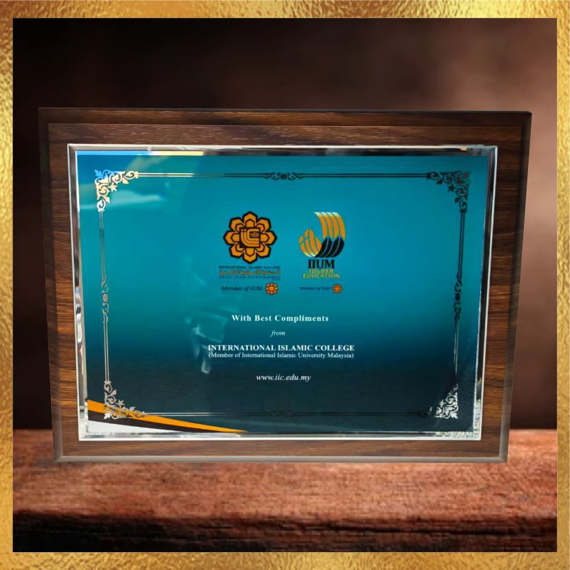 WOODEN PLAK AWARD, PLAK KAYU, OPENING CEREMONY, RETIREMENT PLAQUE IWT ...