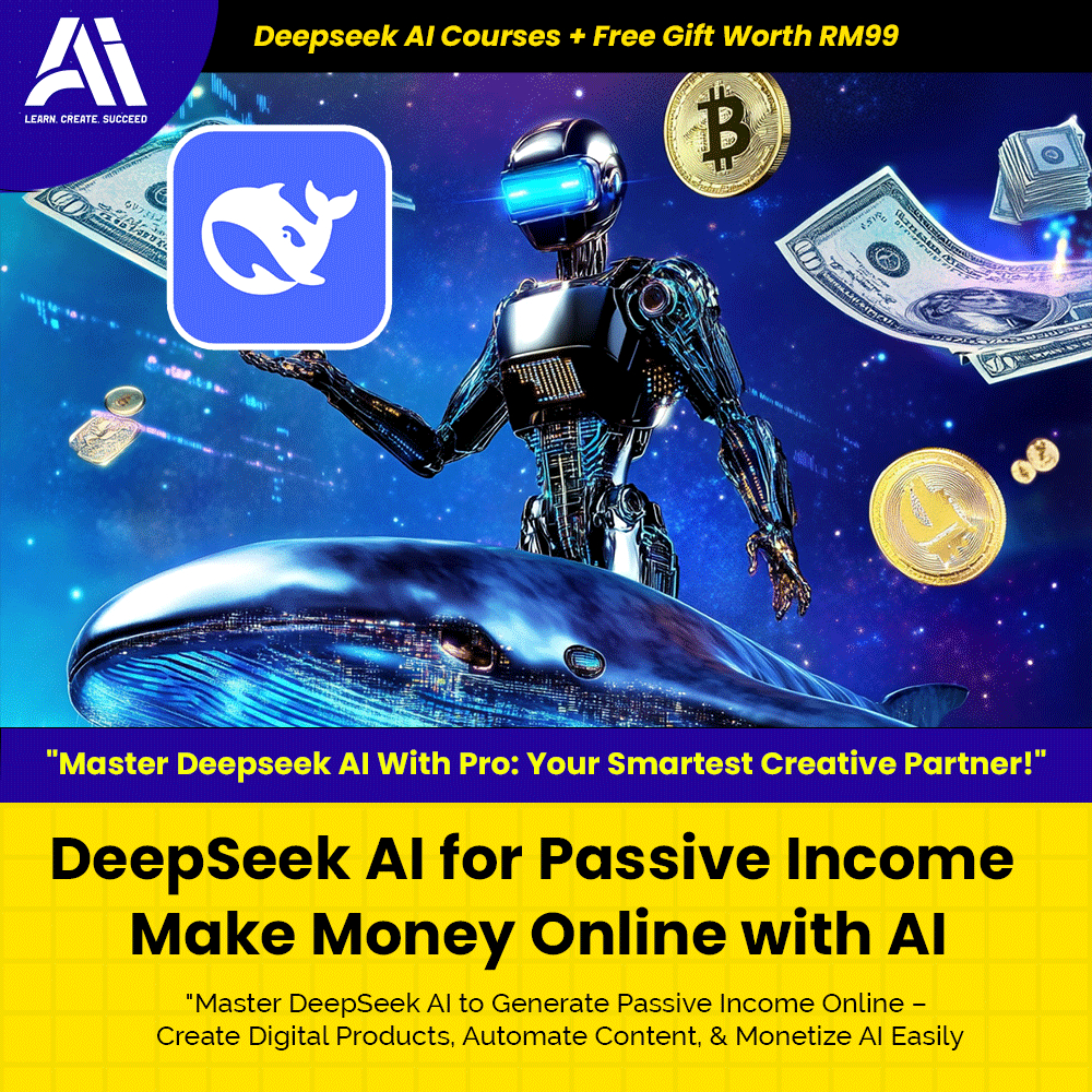 Deepseek Course - DeepSeek AI for Passive Income Make Money Online with AI | Learn Deepseek ...