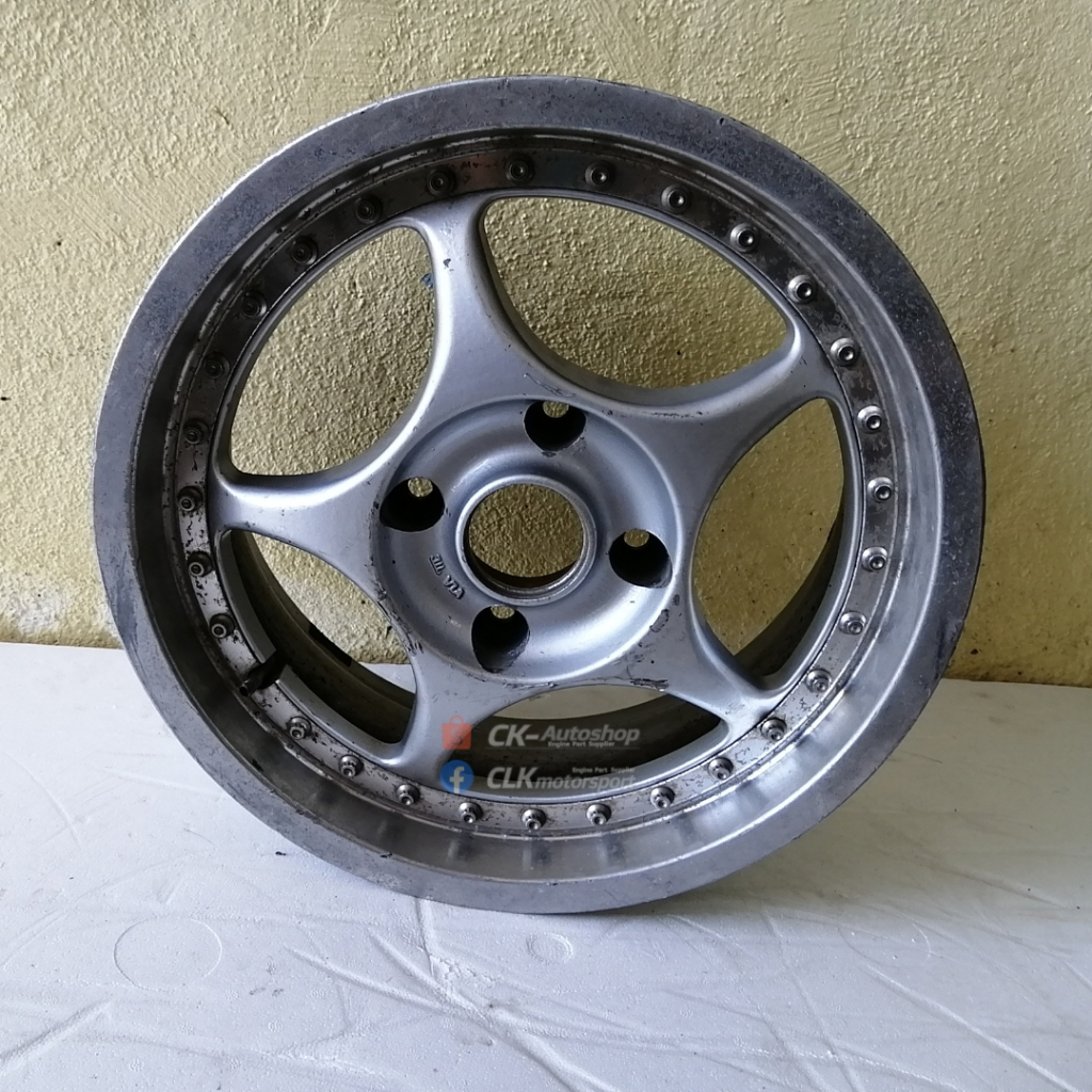 Japan Used Sport Rim - ENKEI Racing Peaks 15 x 6.5jj Offset ET32 PCD100 ...