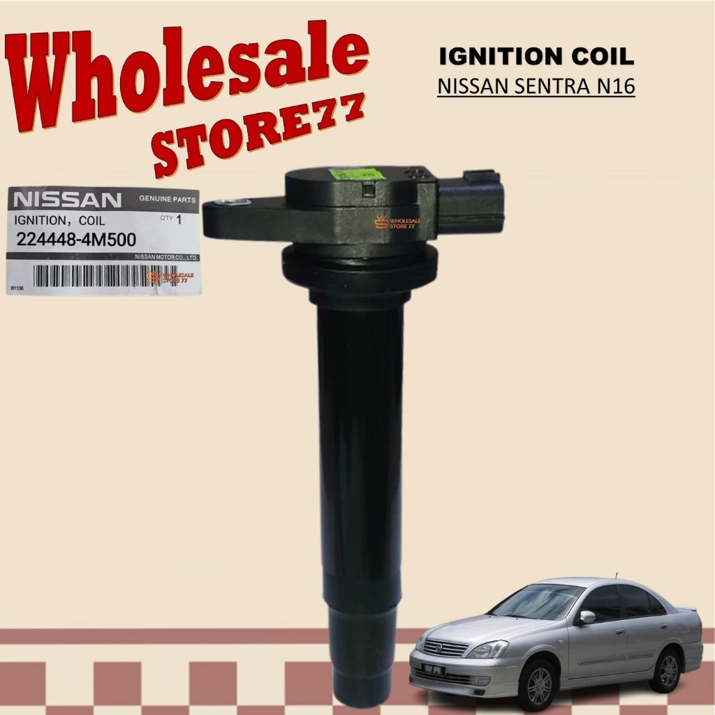 ORIGINAL | NISSAN SENTRA N16 1.6 1.8 IGNITION PLUG COIL 22448-4M500 ...
