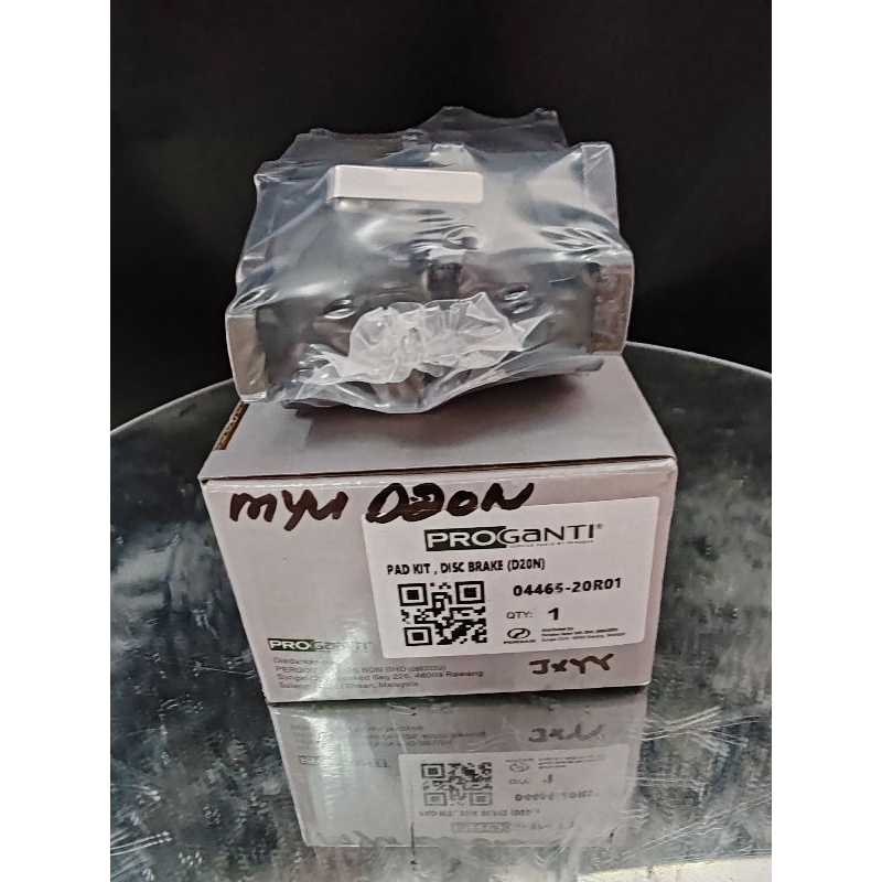 ProGanti Perodua Myvi D20N Front Brake Pad 04465-20R01 4pcs | Shopee ...