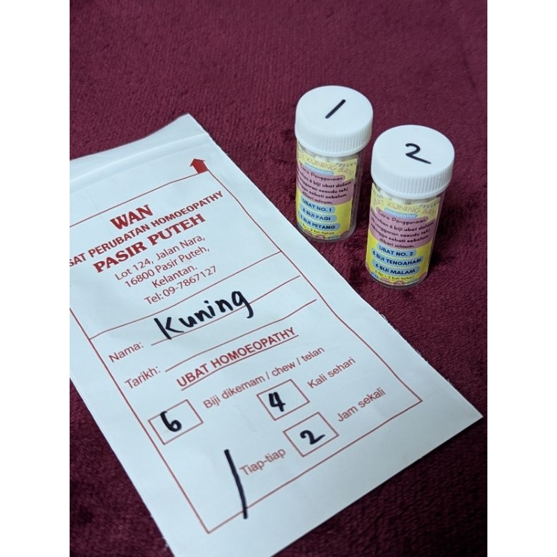 Set Ubat Kuning Baby (Jaundice) (Homeopathy) | Shopee Malaysia