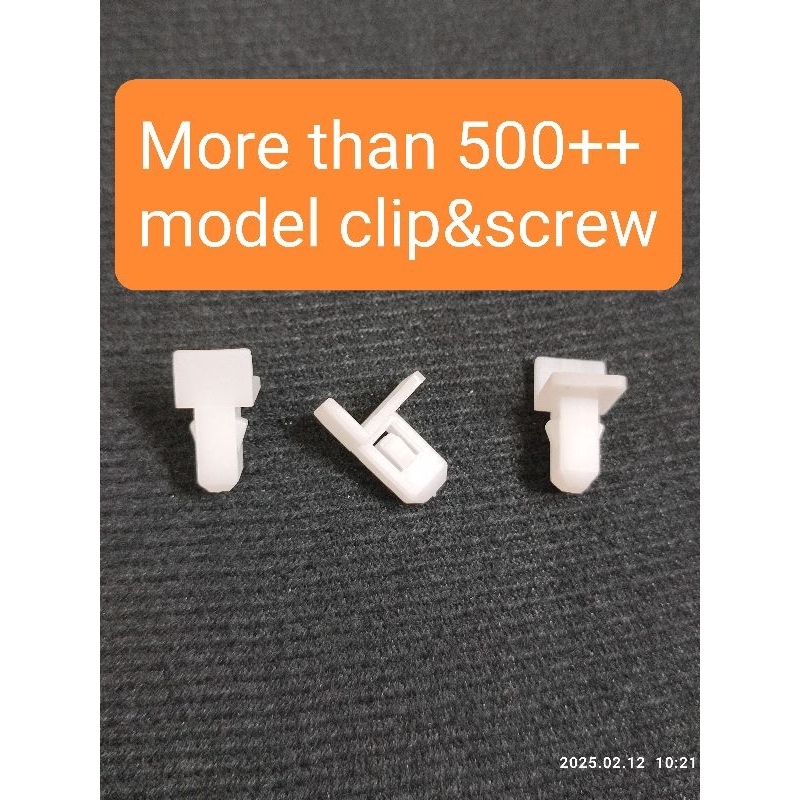 vios front bumper skirt clip 76854-BZ010 | Shopee Malaysia