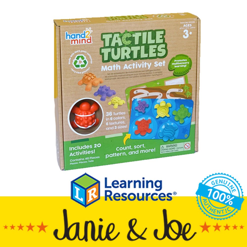 Learning Resources Tactile Turtles Math Activity Set by hand2mind ...