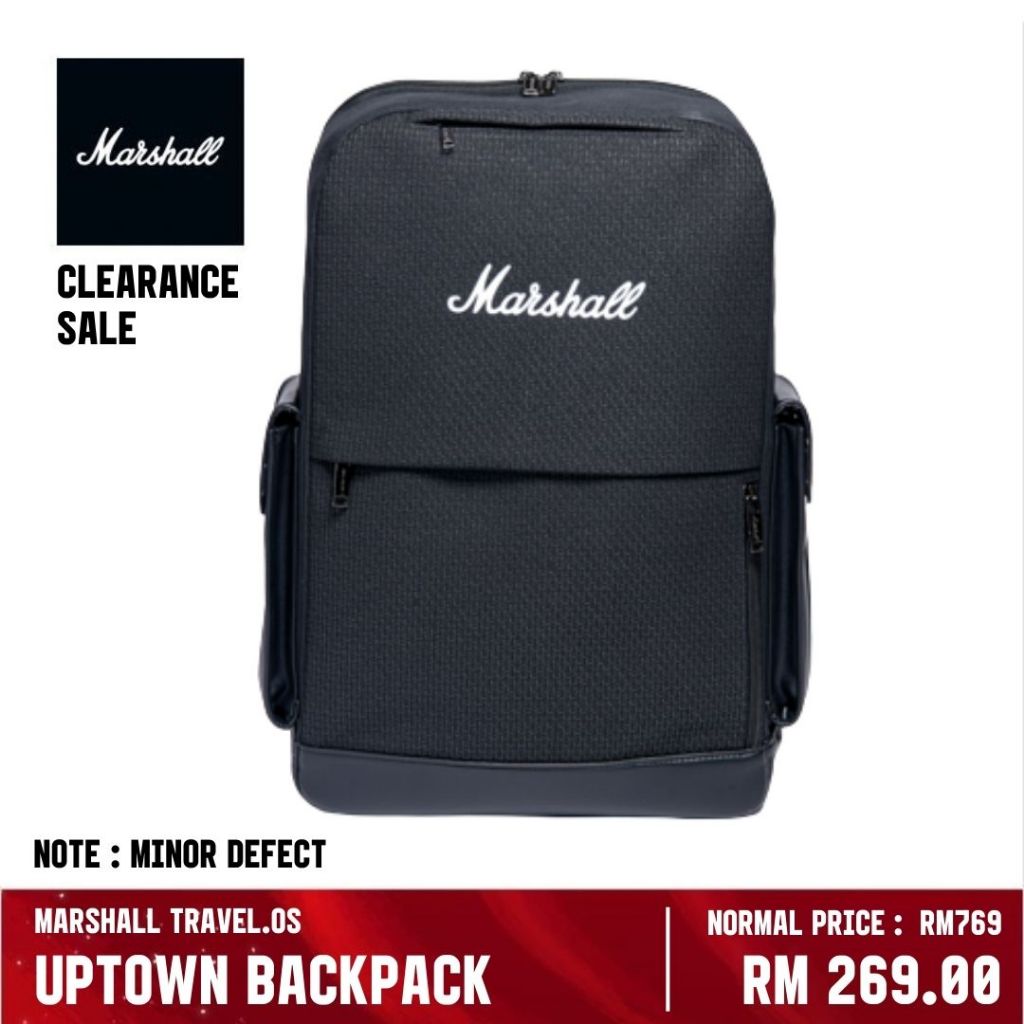 [CLEARANCE DEFECT UNIT] Marshall Uptown Backpack | Premium Backpack ...
