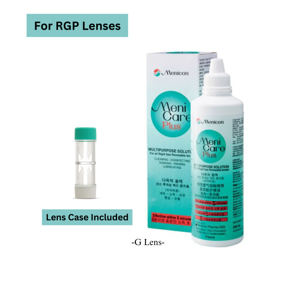 Menicon MeniCare Plus Multipurpose Solution 250ml (Expiry: 06/2026)(For ...