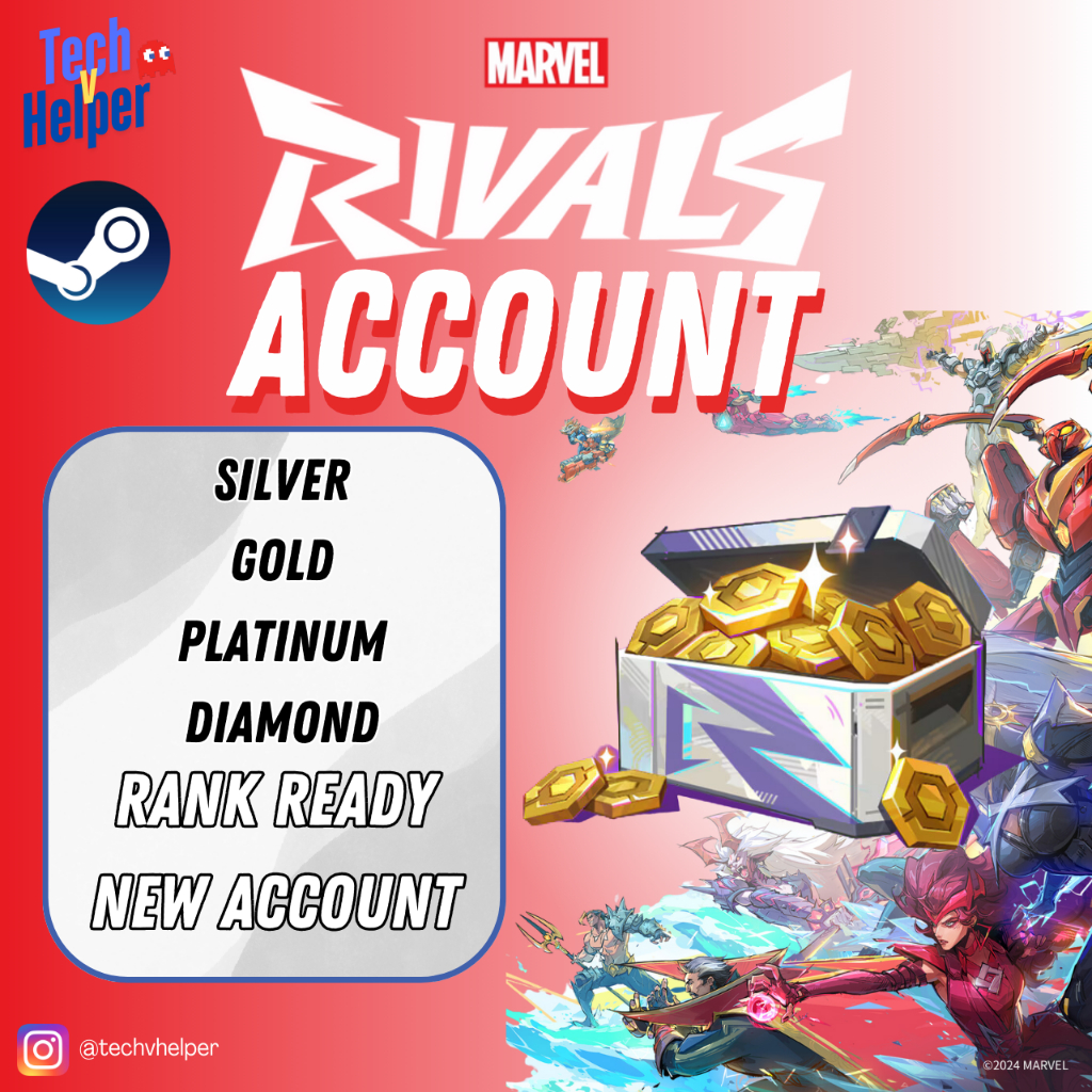 Marvel Rivals Account | Ranked Account | | Shopee Malaysia