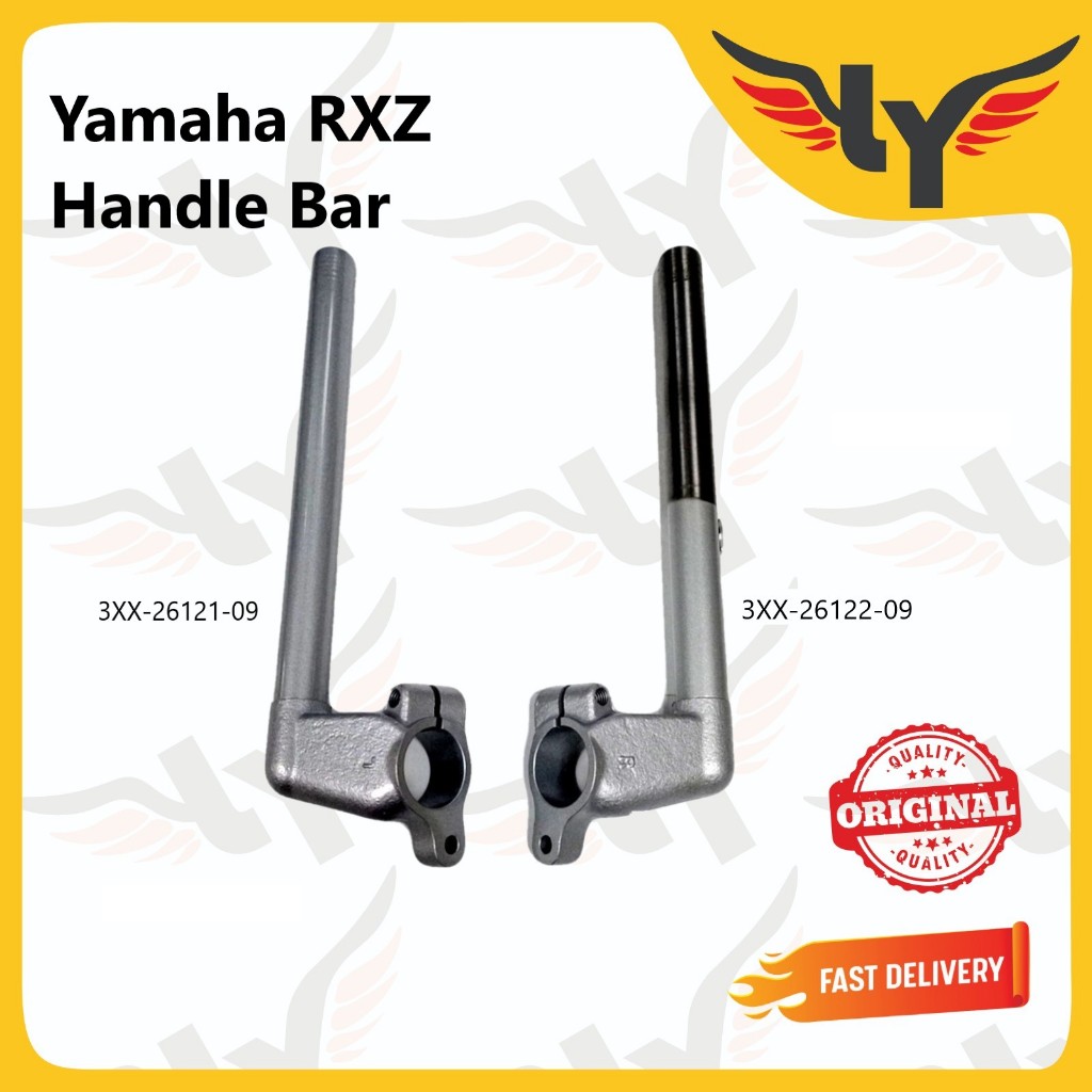 Yamaha RXZ Handle Bar - 3XX-26121-09 / 3XX-26122-09 (100% Original ...