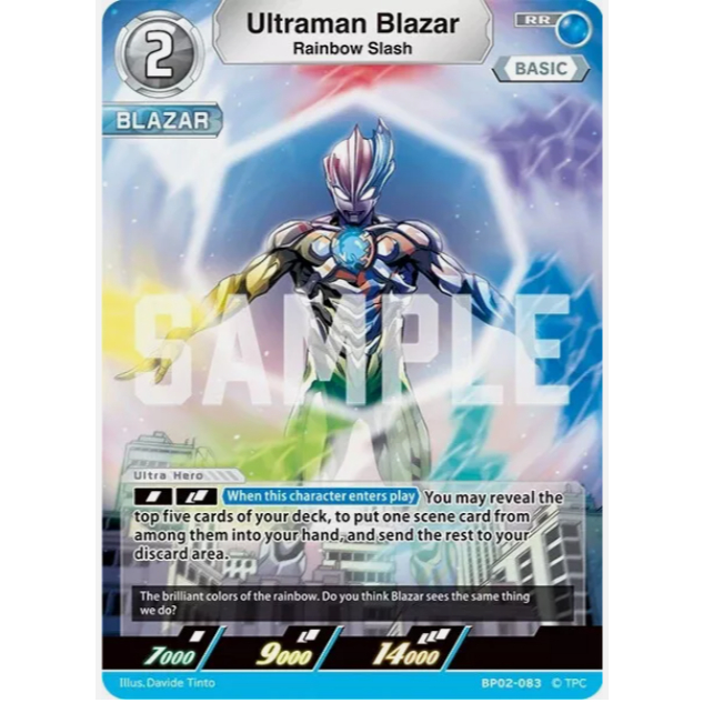 Ultraman Blazar, Rainbow Slash (BP02-083) | Shopee Malaysia
