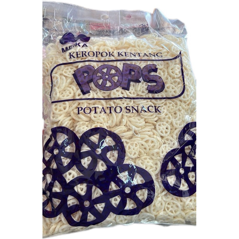(POPS)BIG PACKETS 1KG KEREPEK RODA SNACK 车轮饼 | Shopee Malaysia