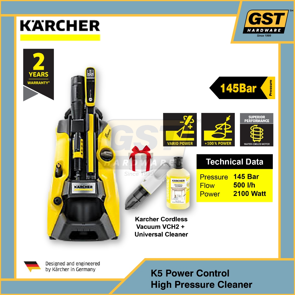 Karcher K5 Water Jet Induction Motor High Pressure Cleaner Water Jet ...