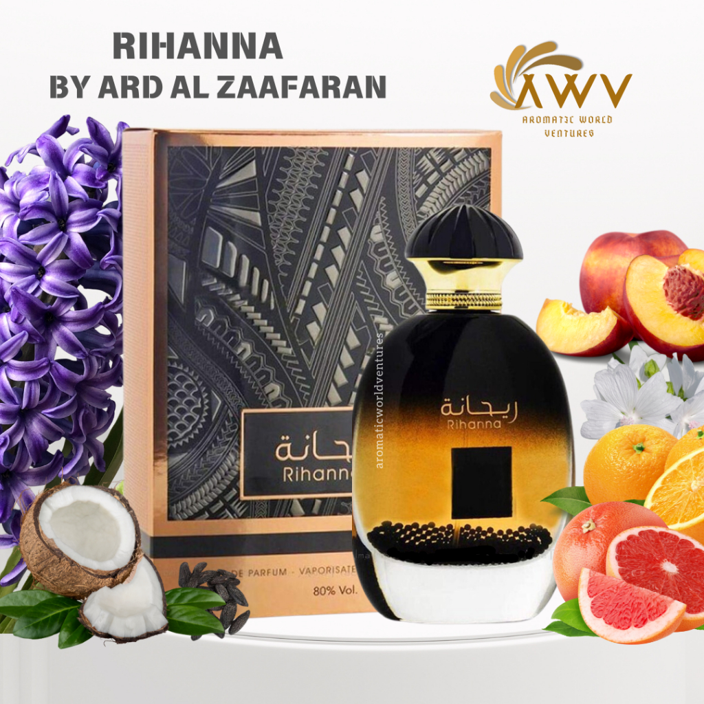 RIHANNA By ARD AL ZAAFARAN 100ml Original 100% Woman Perfume Fragrance ...