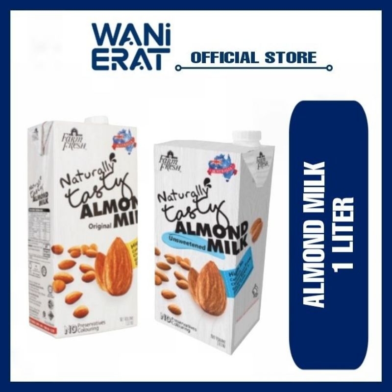 FARM FRESH ALMOND MILK 1 LITER | SUSU BADAM | Shopee Malaysia