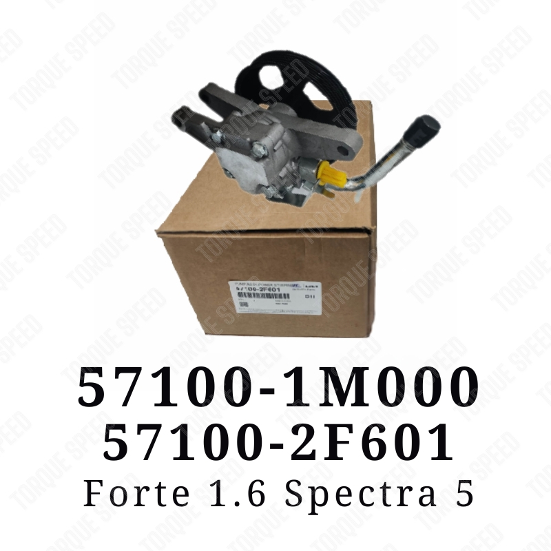 Hyundai Kia Naza Power Steering Pump 57100-1M000 57100-2F601 Forte 1.6 ...