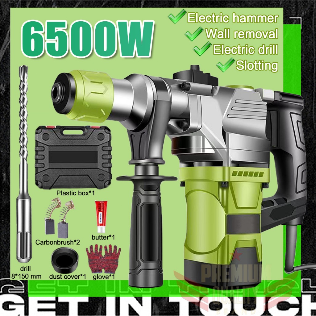 KELETOOL Rotary Hammer Drill Demolition Hammer Heavy Duty Concrete ...