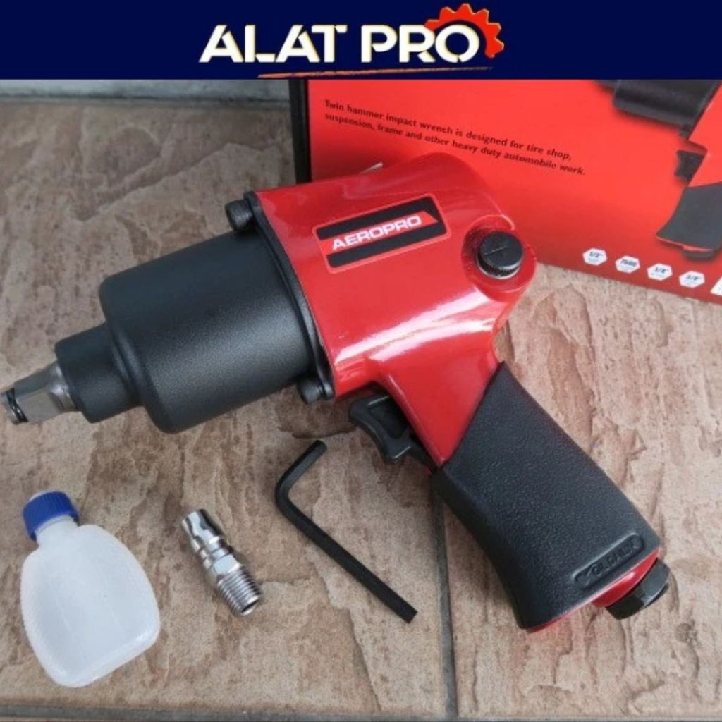 Aeropro 7430 1/2-in Dr. (567Nm) Twin-Hammer Air Impact Wrench - 6 Months Local Warranty | Shopee ...