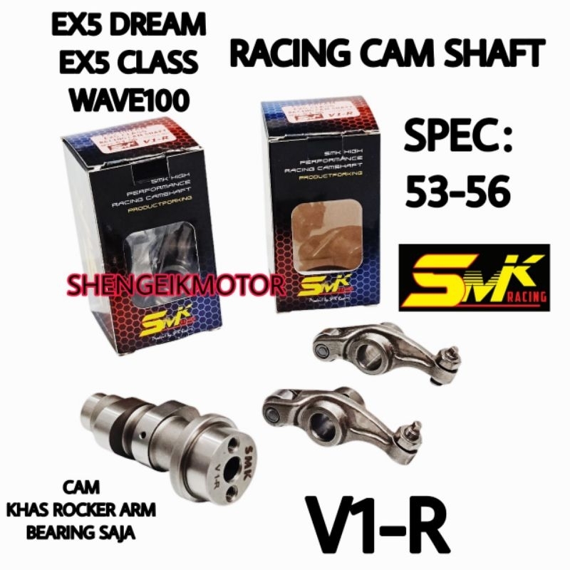 K100/EX5 DREAM/EX5 CLASS /ONETEN RACING CAM SHAFT V1-R V2 V3 SEM/SMK RACING/SHENG EIK MOTOR 🇹🇭 ...