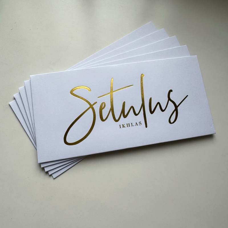 Sampul Raya Premium - White Series (5pcs) SETULUS IKHLAS by ...