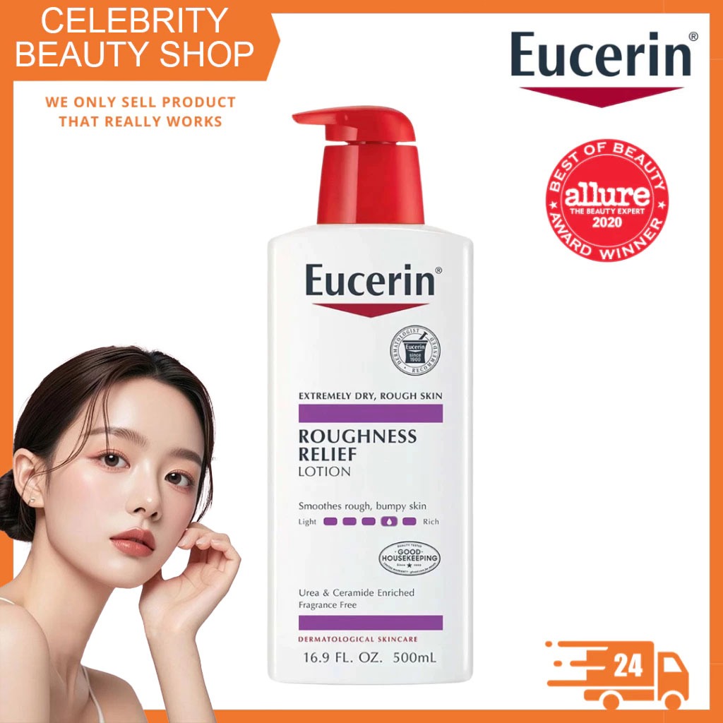 Eucerin Roughness Relief Body Lotion, Roughness Relief Cream, Whitening ...