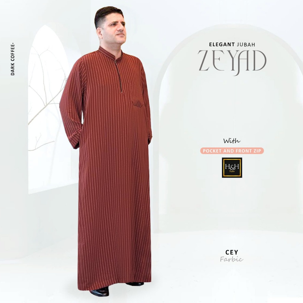 "Raya Special! Elegant Jubah Zeyad for Muslim men. | Shopee Malaysia