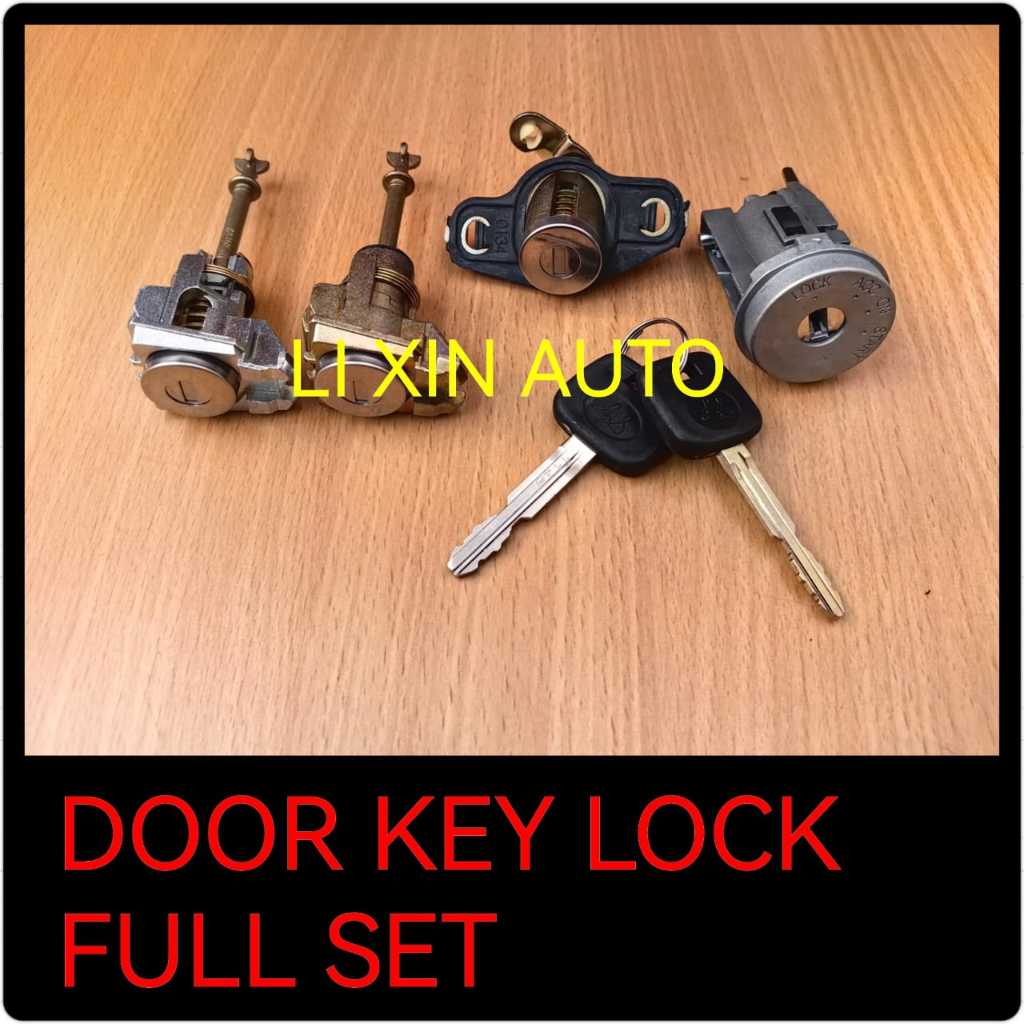 TOYOTA VIOS NCP42 2003-2006 DOOR KEY LOCK FULL SET / PINTU KUNCI KERETA ...