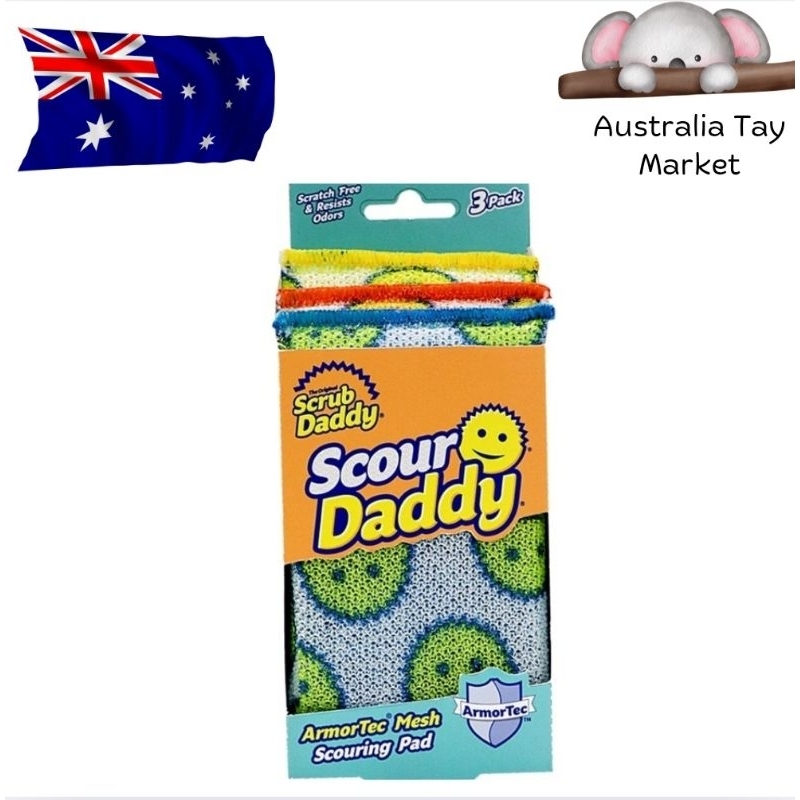 SCRUB DADDY SCOUR DADDY ( 3 PACK ) | Shopee Malaysia