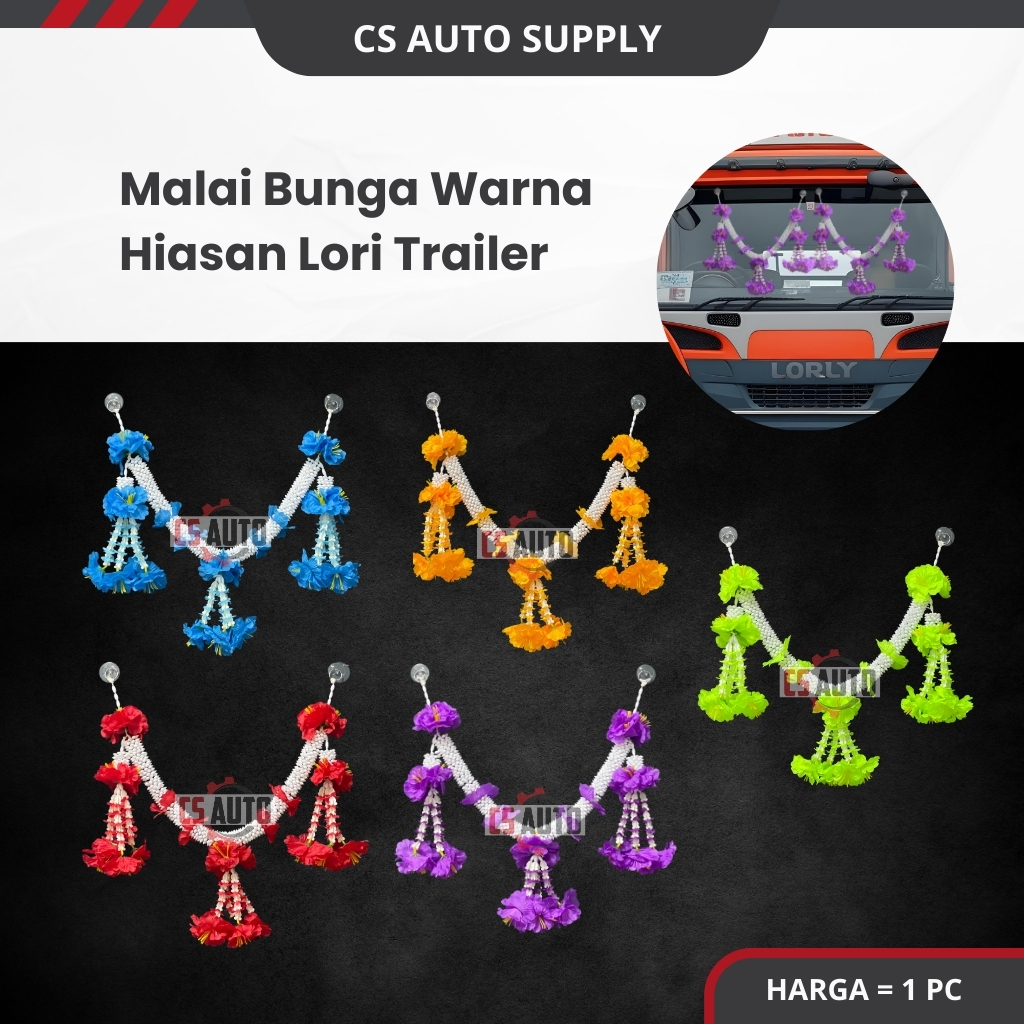 Lorry Garland Malai Bunga Hiasan Lori Flower Decoration for Lori ...